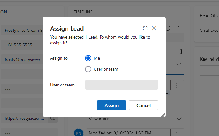 Dialog Builder Examples