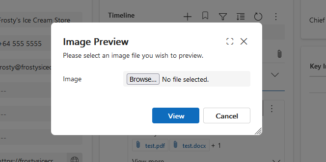 Dialog Builder Examples