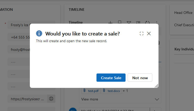 Dialog Builder Examples